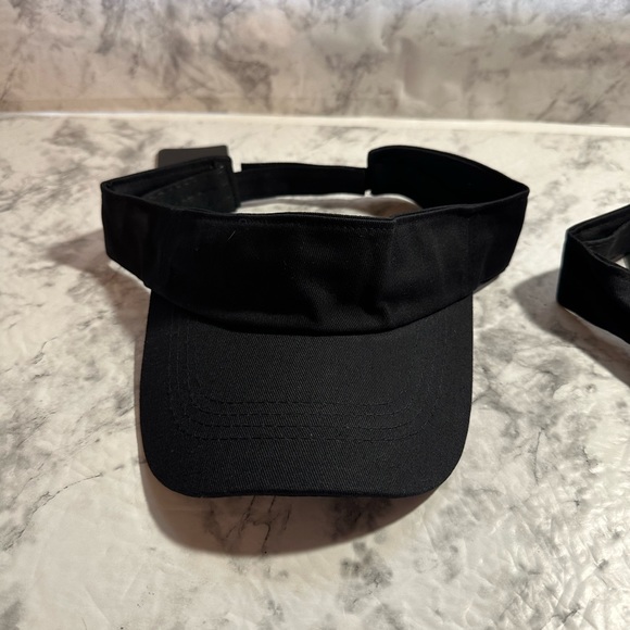 Accessories | Black Visors Diy Nwt 1 | Poshmark